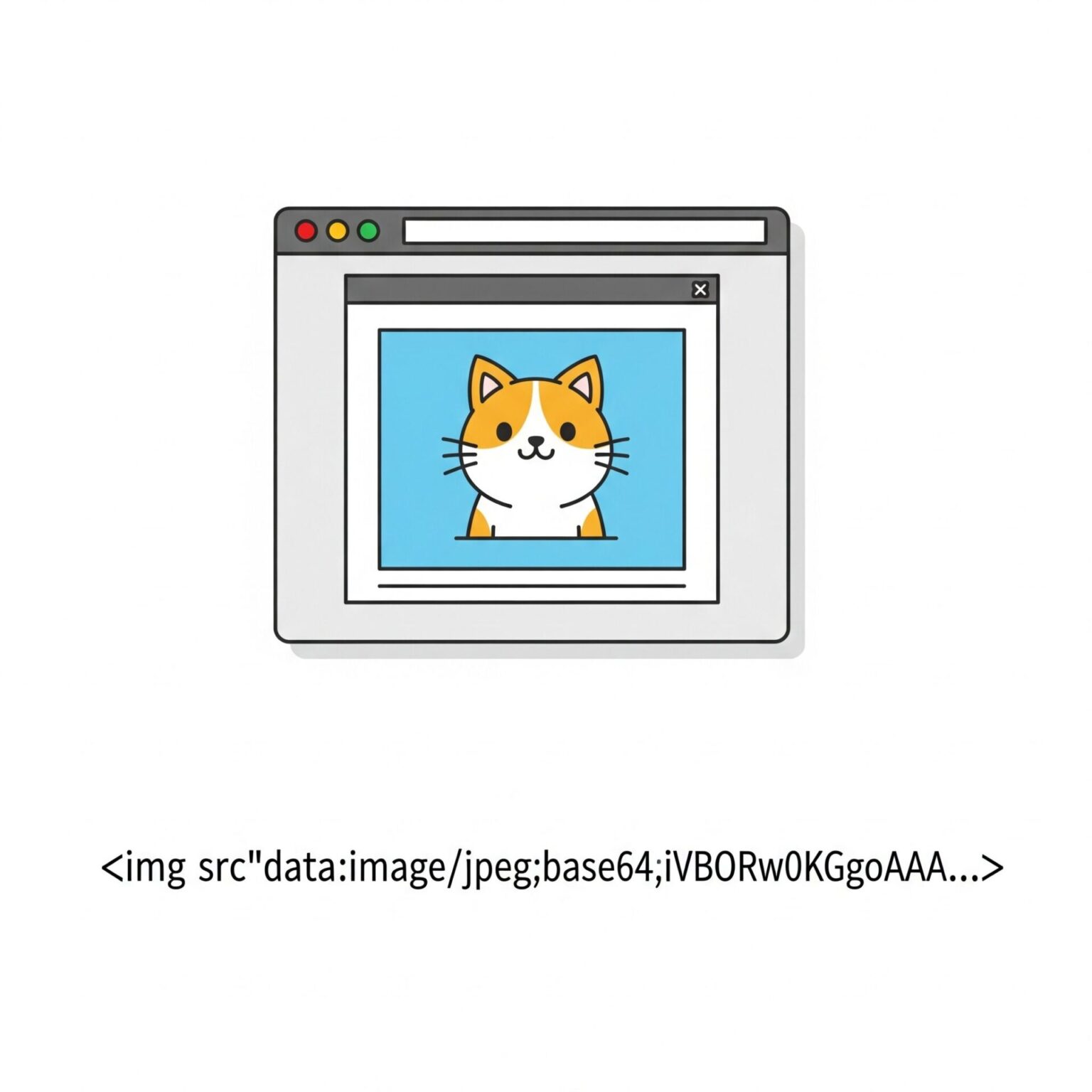 【初心者向け】HTMLでimgにBase64画像を使う方法｜仕組み・メリット・デメリット・実装サンプル付き