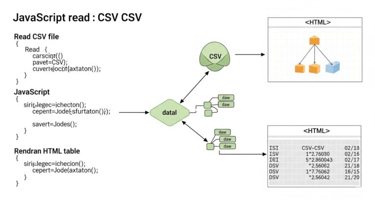 HTMLでCSVファイルを読み込む方法まとめ｜初心者でも簡単にテーブル表示＆文字化け対策まで