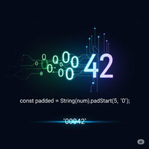 【保存版】JavaScriptで0埋めする方法まとめ｜padStart・slice・実用コードまで完全網羅！