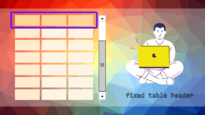 横スクロールもOK！CSSでthead・左列を同時に固定するテーブルレイアウト術【レスポンシブ対応】